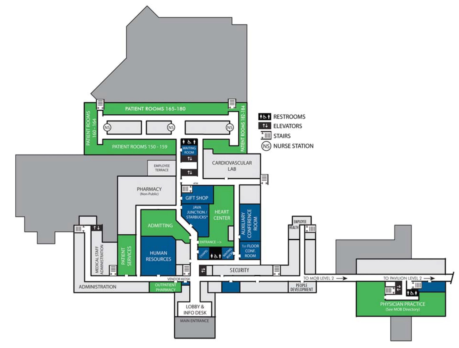 Visitor maps | Maury Regional Health