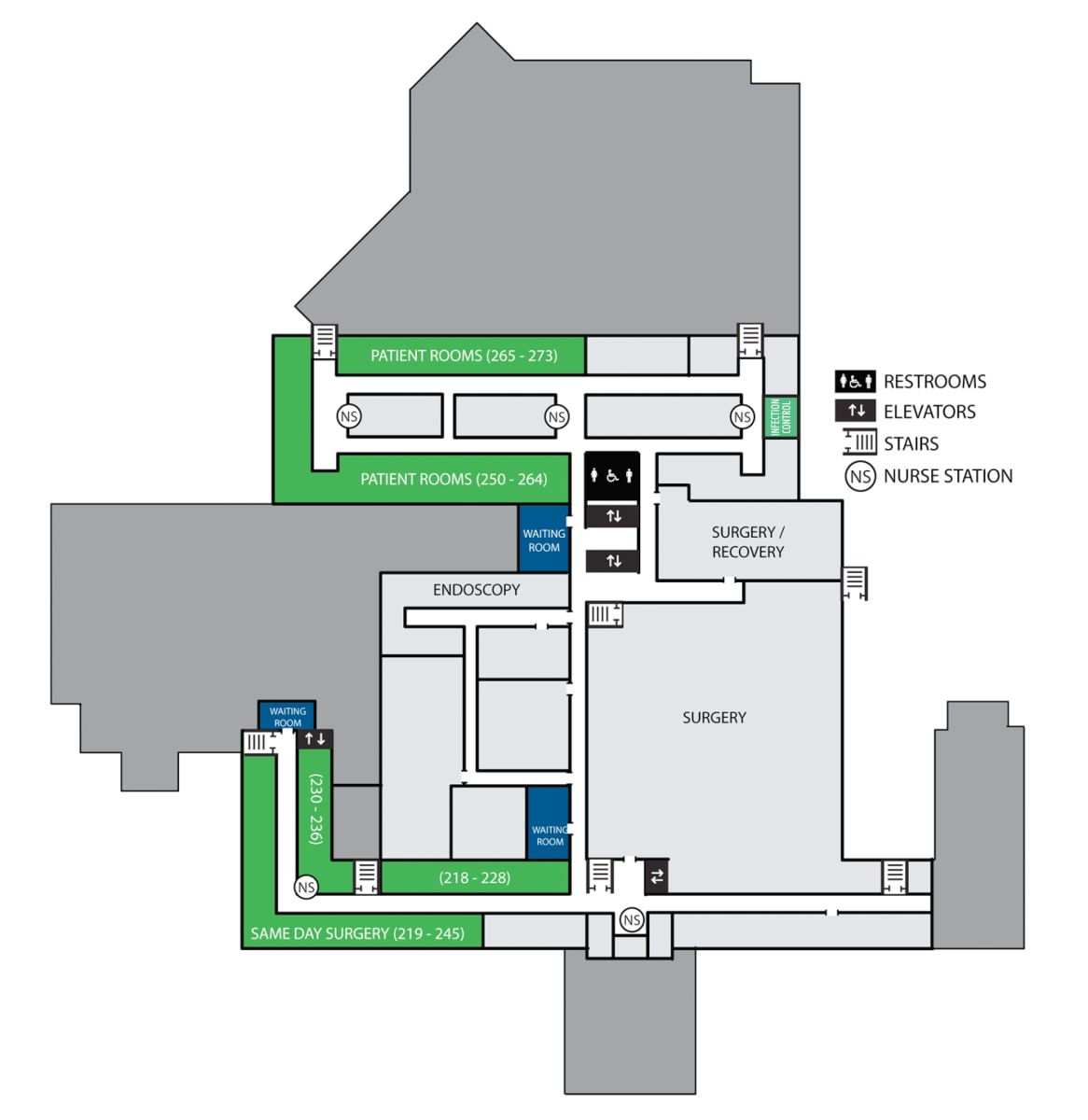 Visitor maps | Maury Regional Health