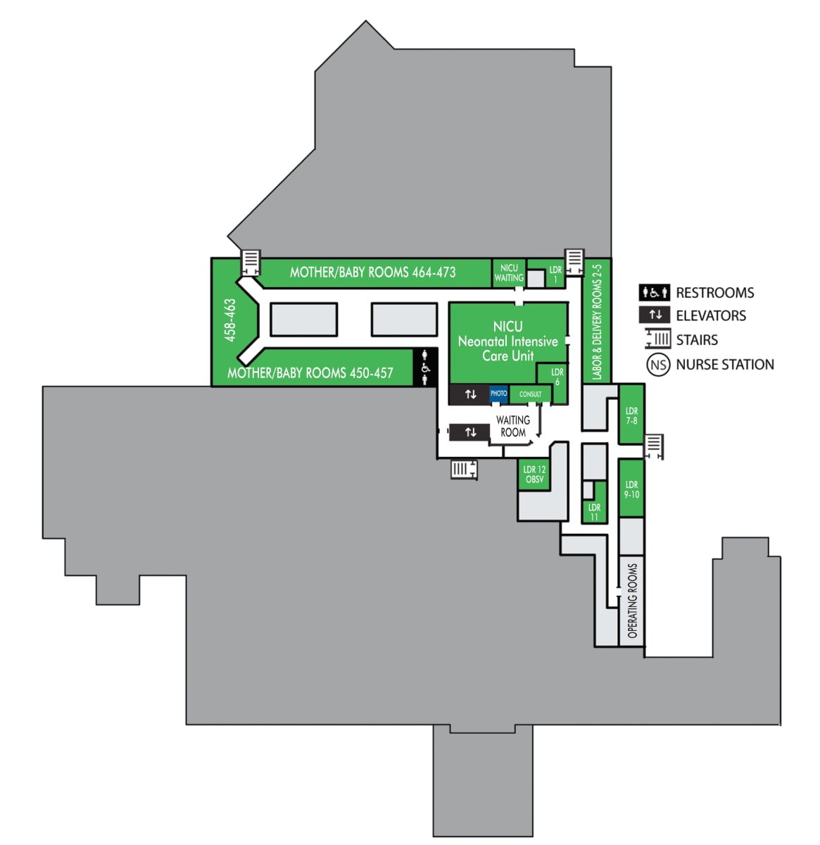 Visitor maps | Maury Regional Health