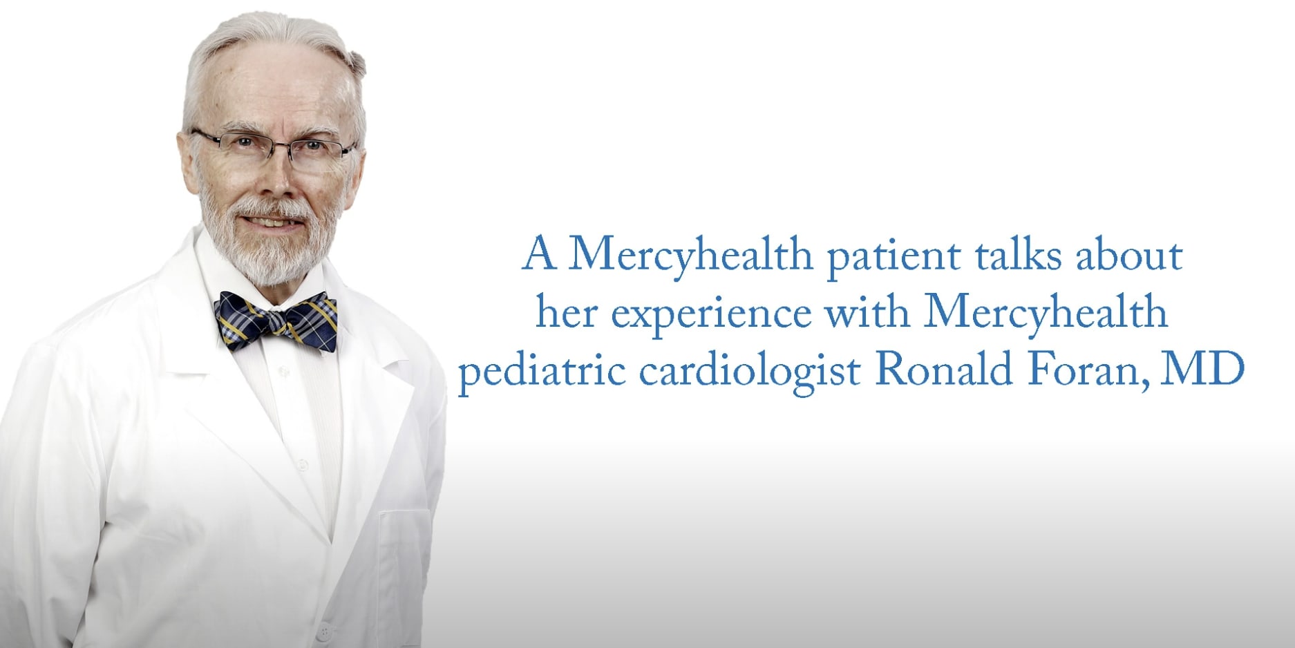 Ronald B. Foran, MD, FRCP(C), FACC | Mercyhealth