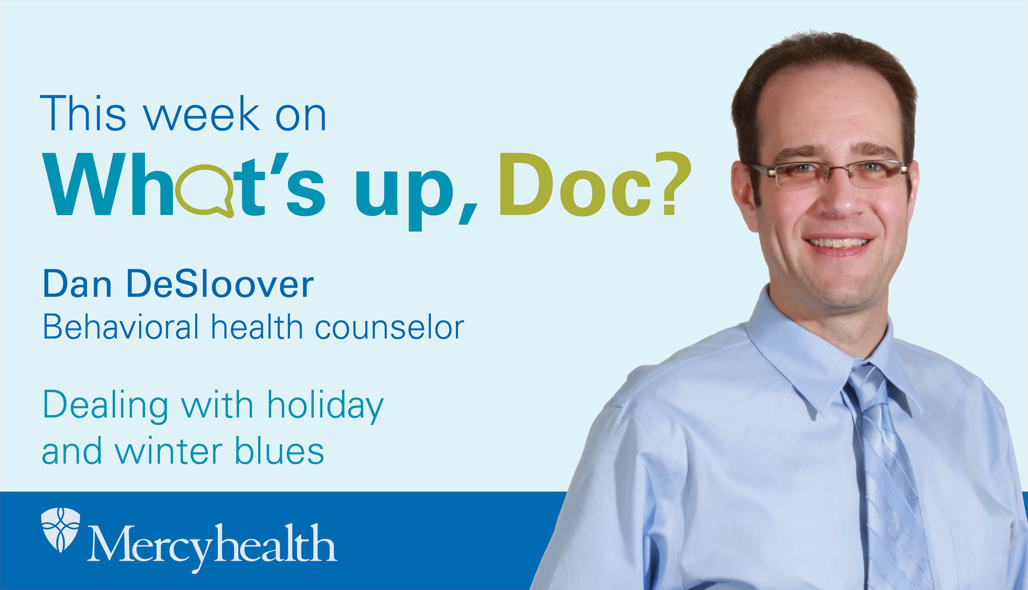 Dan DeSloover, MS, LPC | Mercyhealth