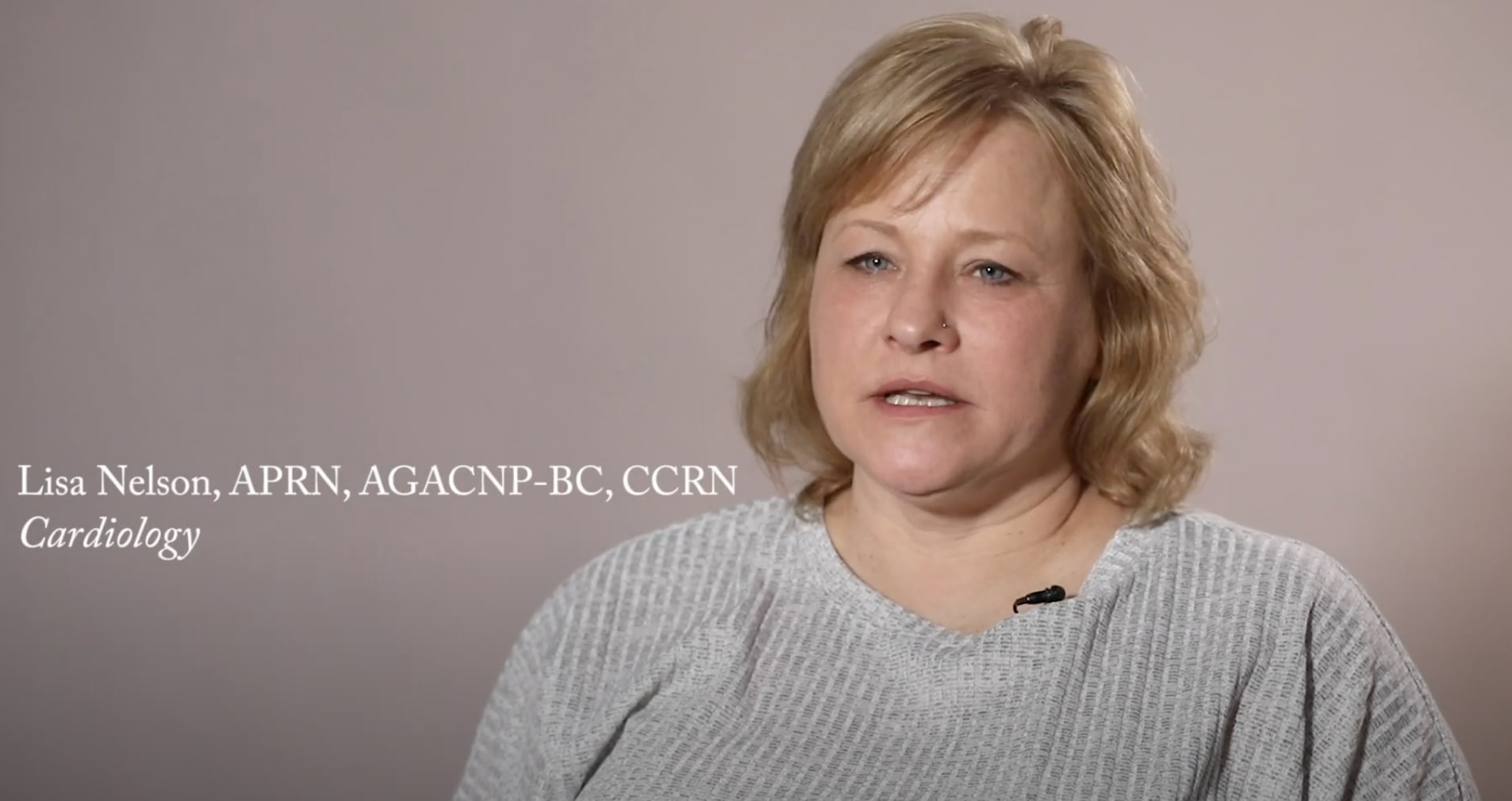 Lisa Nelson, APRN, AGACNP-BC, CCRN | Mercyhealth