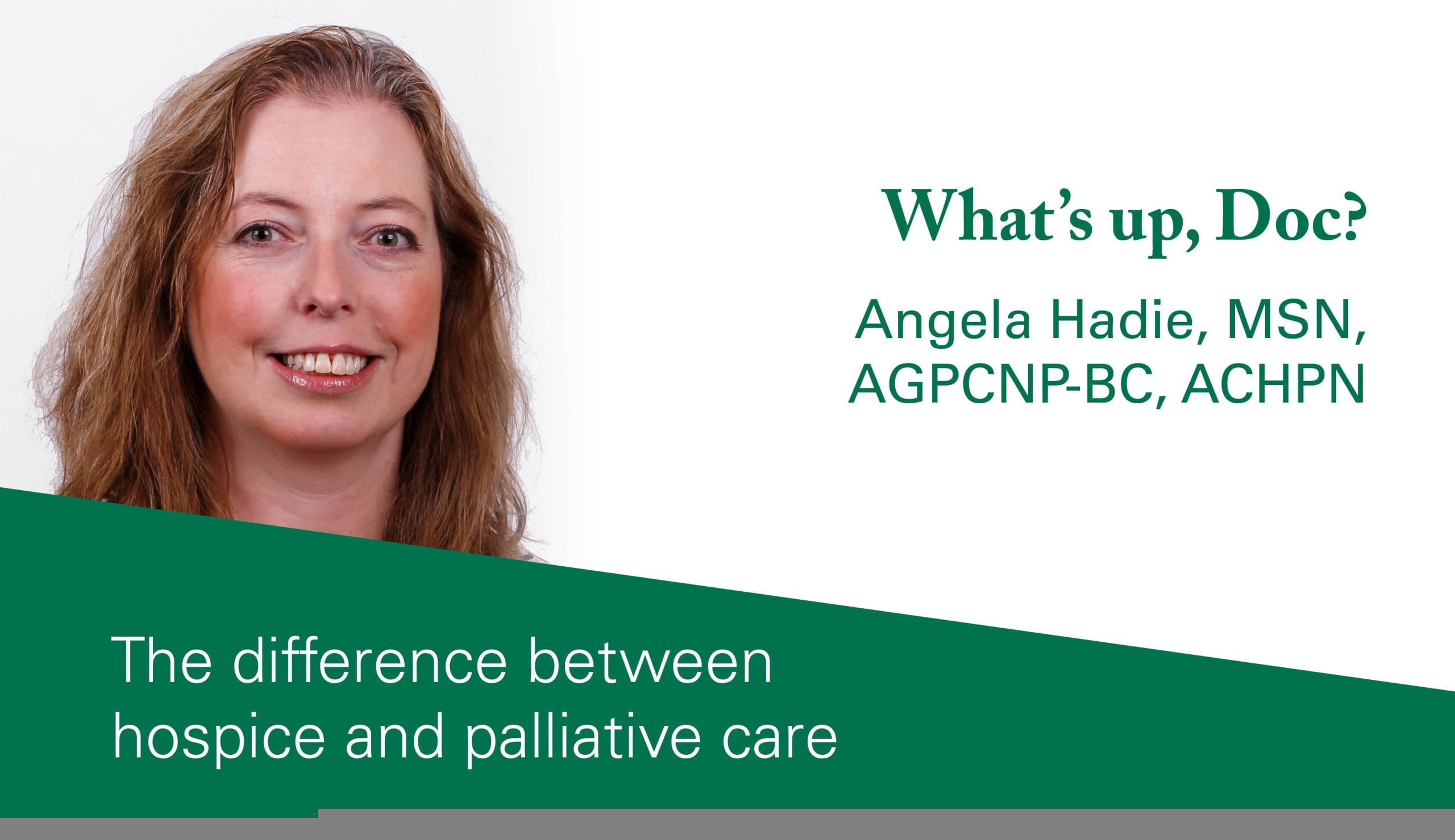 Angela Hadie, MSN, AGPCNP-BC, ACHPN | Mercyhealth