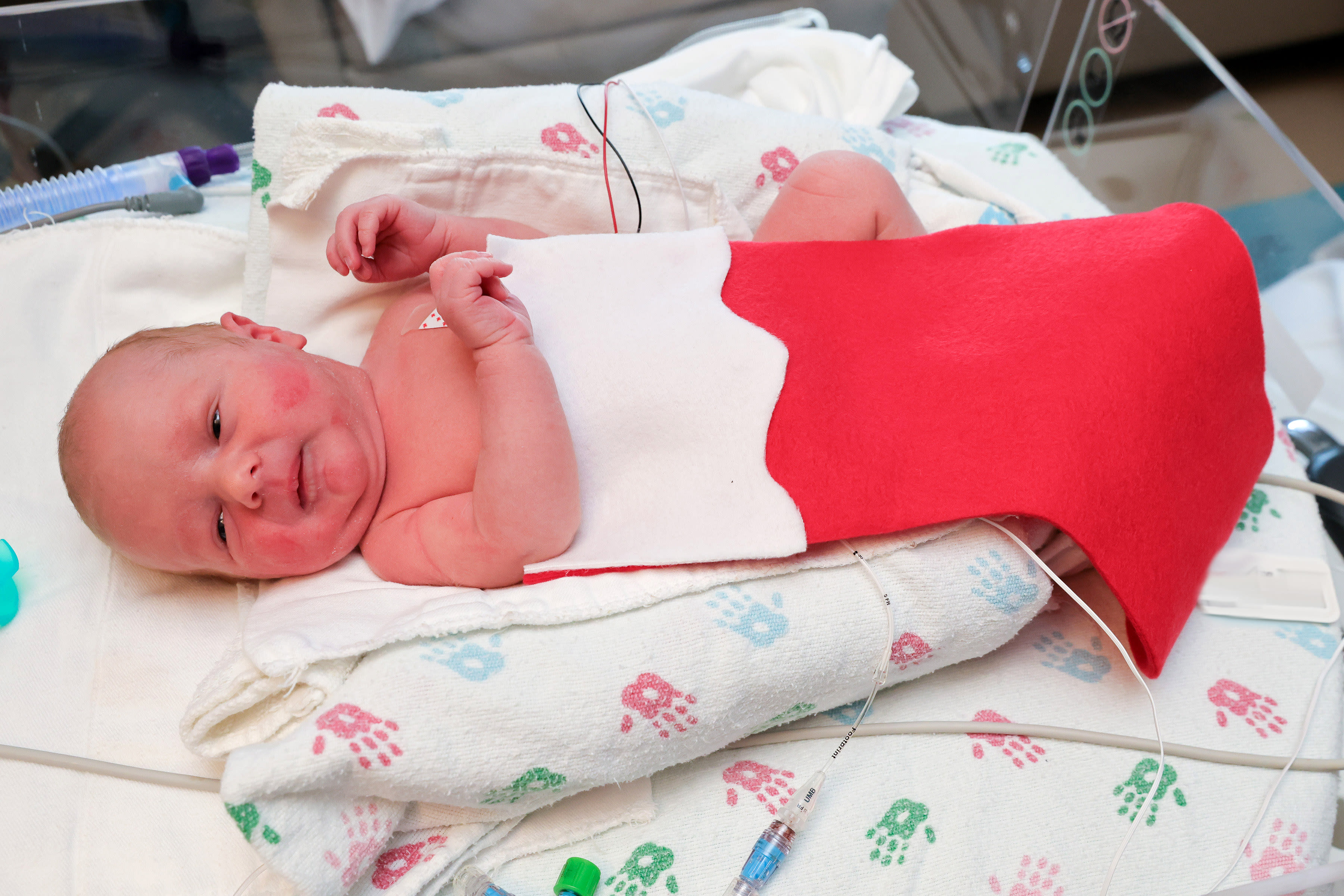 Happy holidays from our little miracles in the Neonatal Intensive Care ...