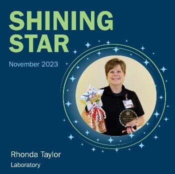 Rhonda Taylor — November Shining Star for Pella Regional | Pella ...