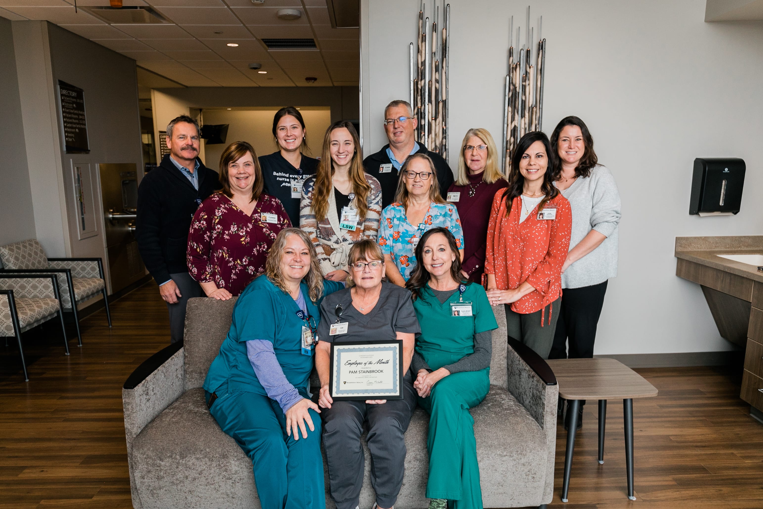 Pam Stainbrook is RiverView’s Employee of the Month of November ...