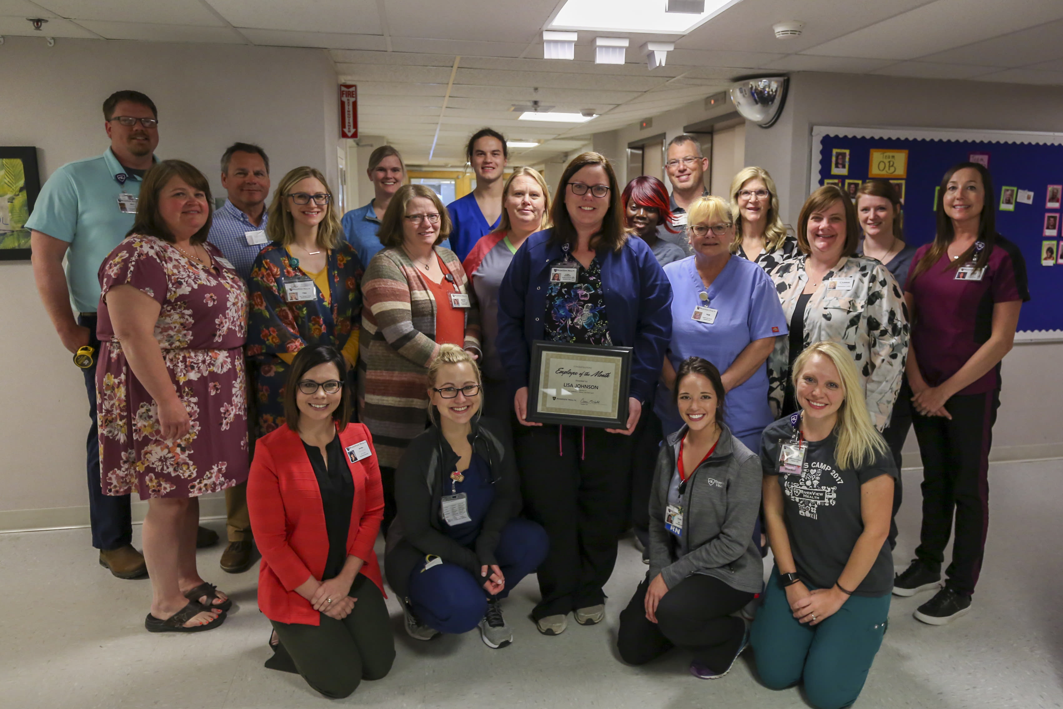 Lisa Johnson is RiverView's Employee of the Month for February ...