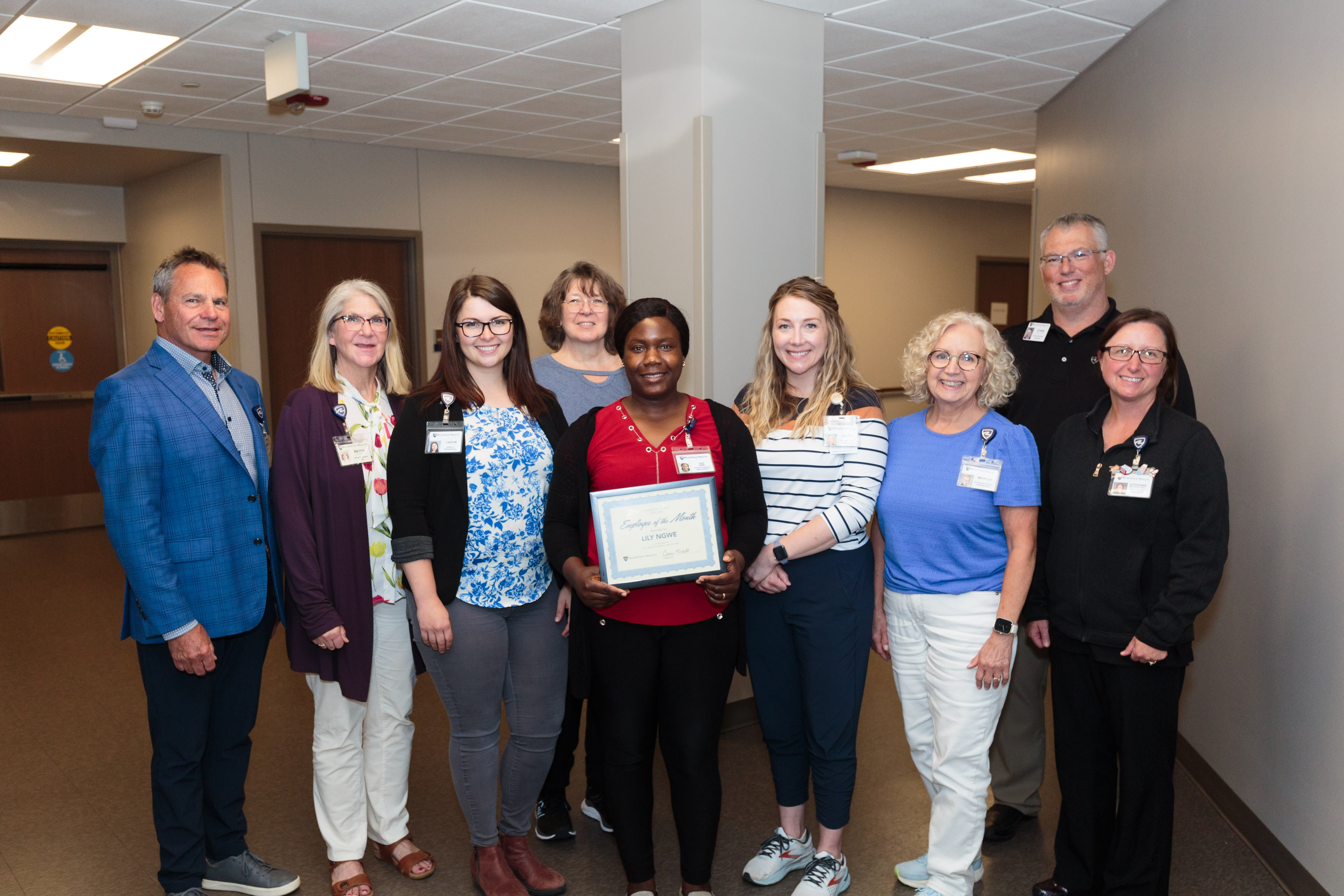 Lily Ngwe is RiverView’s Employee of the Month of June | RiverView Health