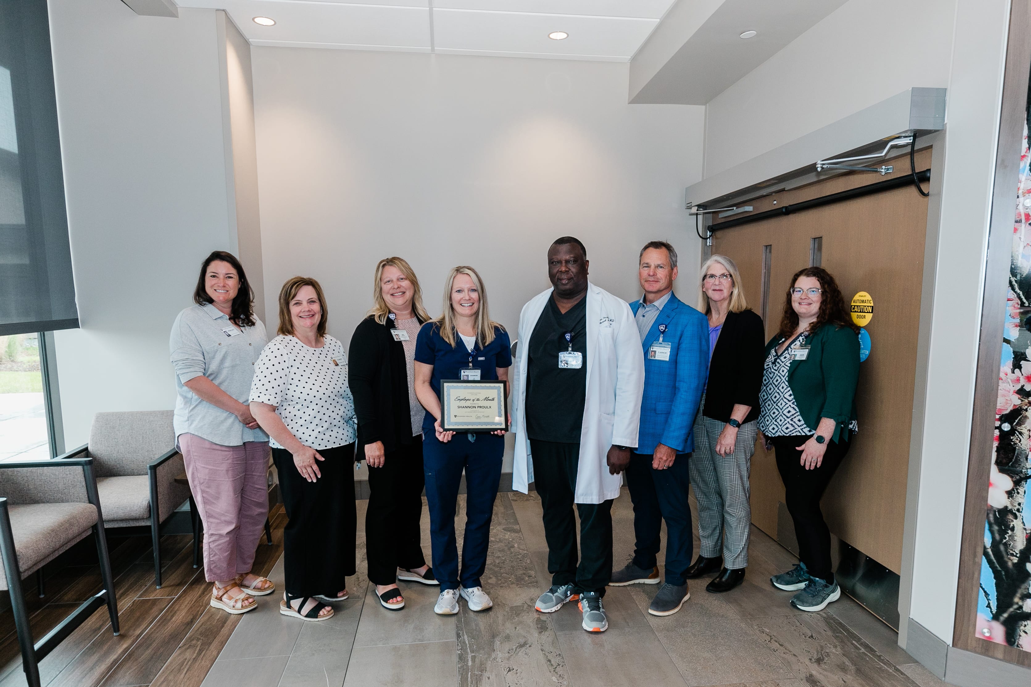 Shannon Proulx is the Employee of the Month of May | RiverView Health