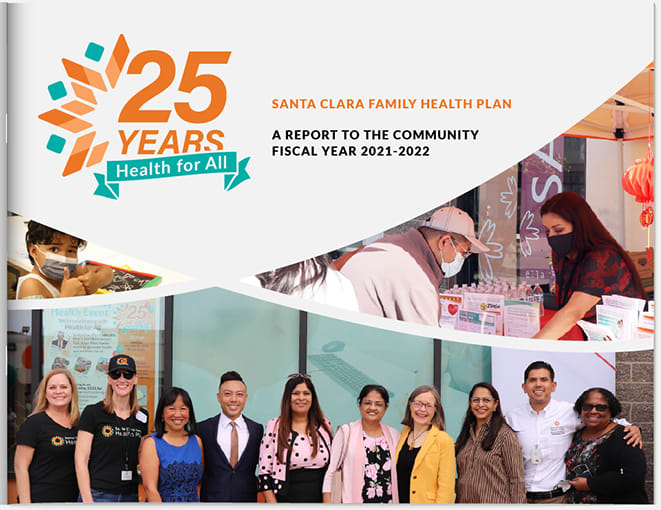 SCFHP releases 25th anniversary report | Santa Clara Family Health Plan