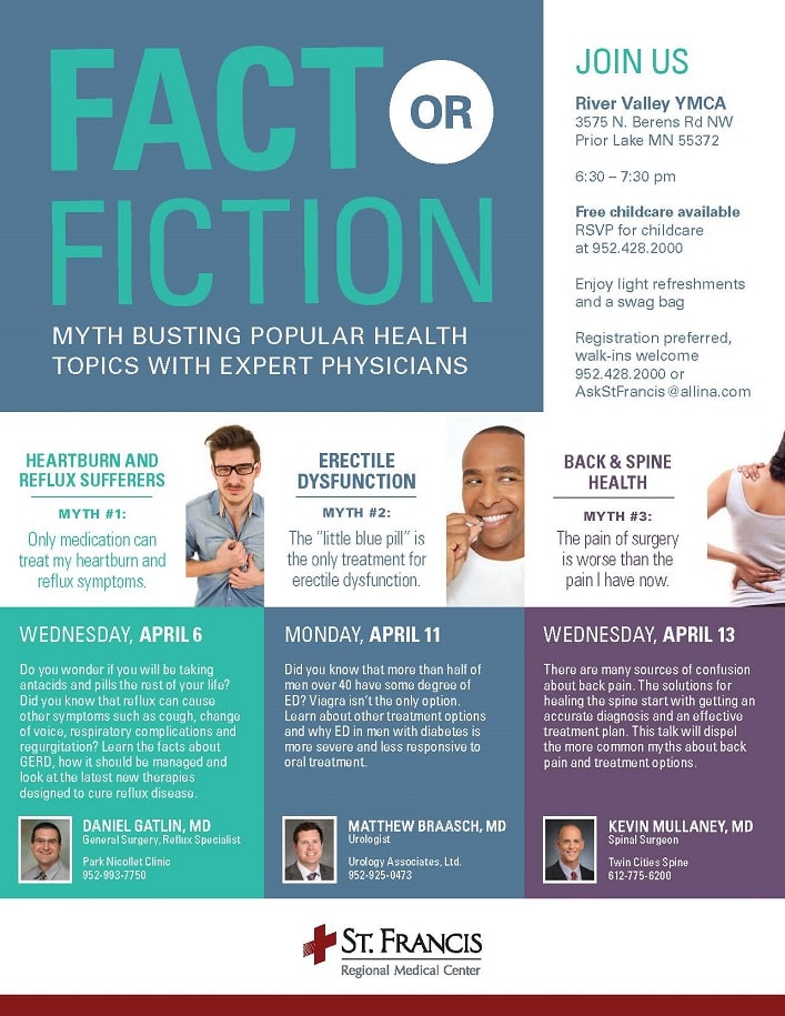 Myth Busters | St. Francis Regional Medical Center