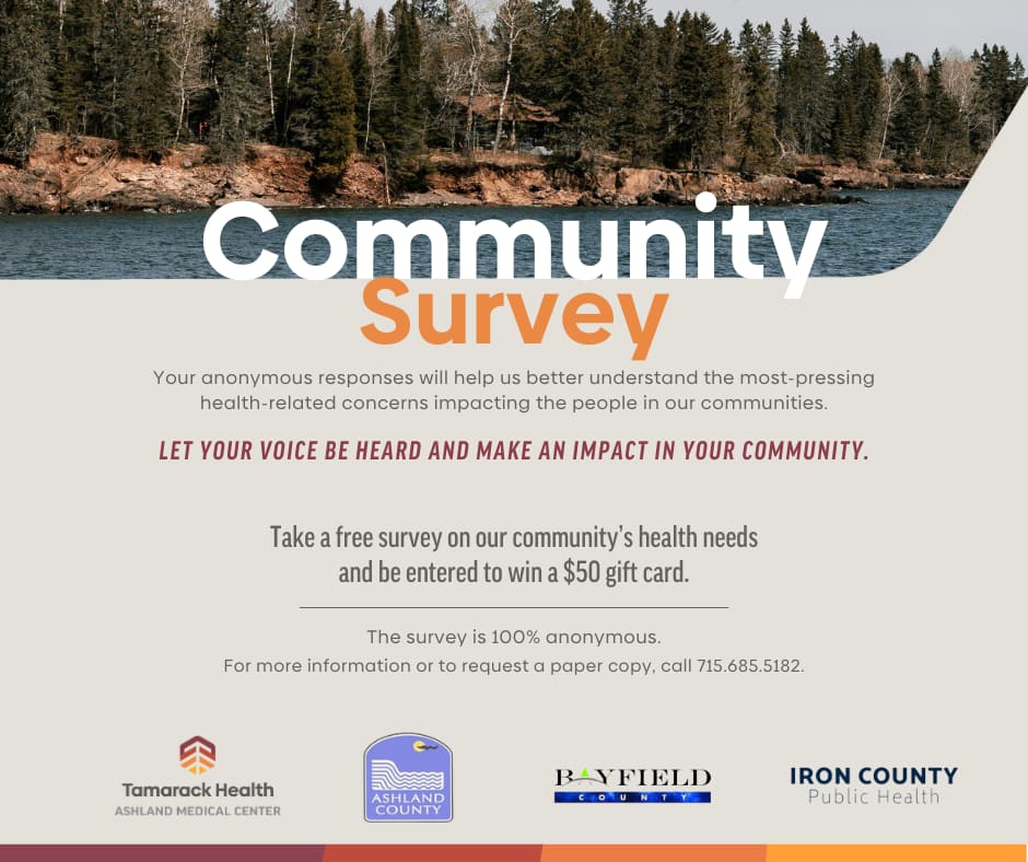 Community Health Needs Assessment survey now open for Ashland, Bayfield ...