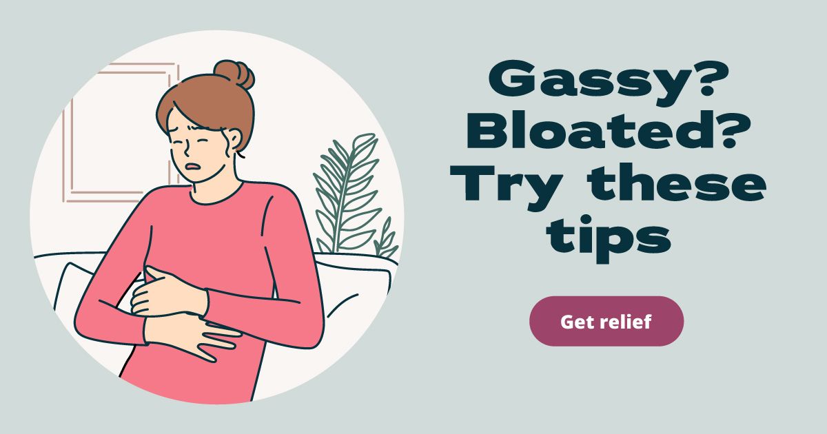 7 ways to ease gas and bloating | CGH Medical Center