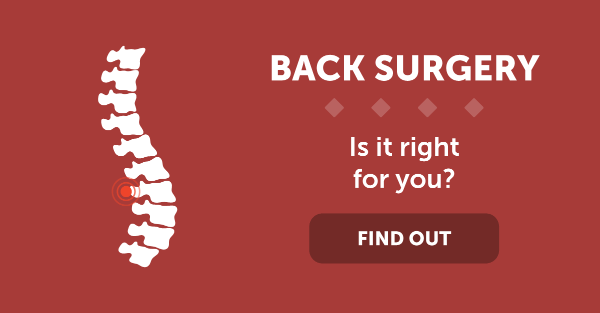 Is back surgery right for you? | Twin Cities Spine Center