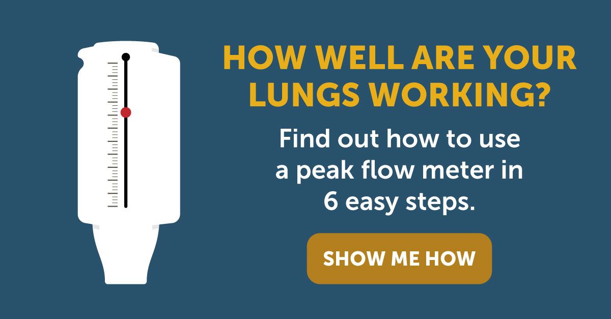 How to use a peak flow meter | Mercyhealth