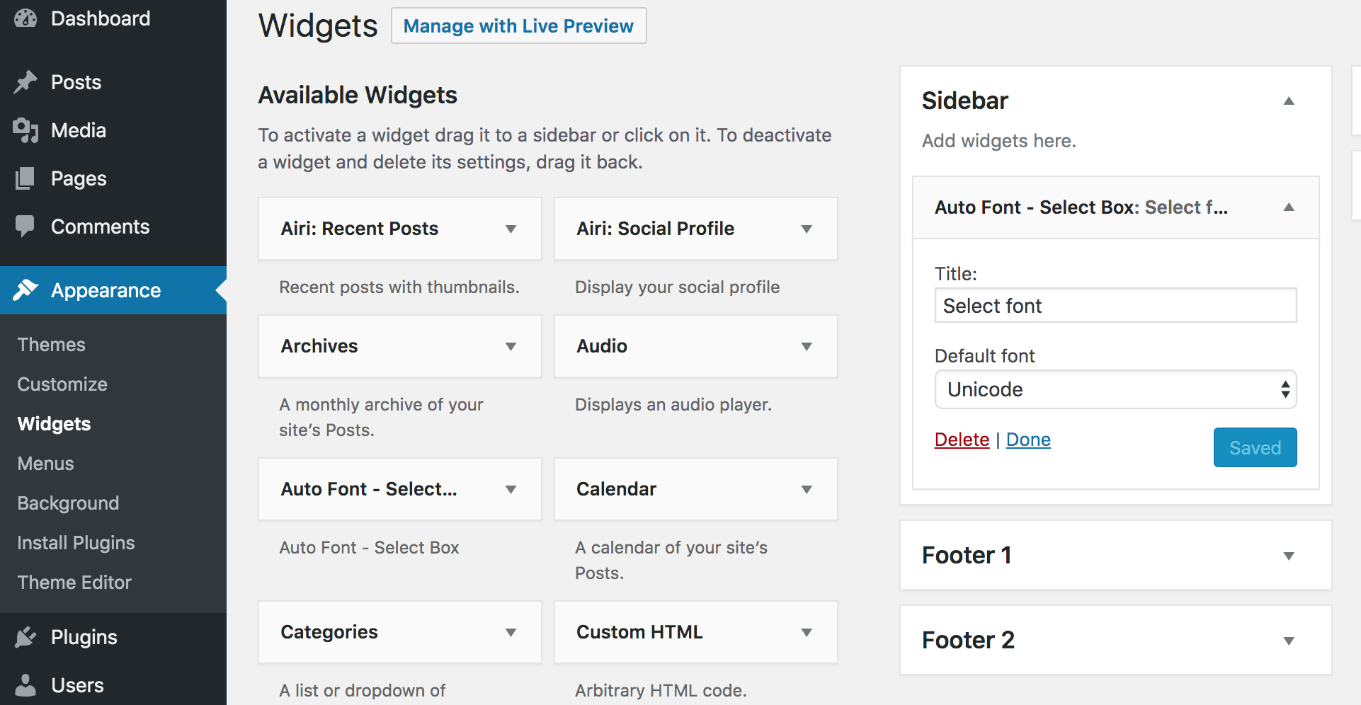 GitHub - ronaldaug/auto-font: Auto detect and convert (Zawgyi & Unicode) ( Wordpress Plugin )