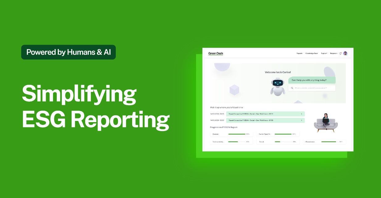 GreenDash: Simplifying ESG Reporting powered by AI