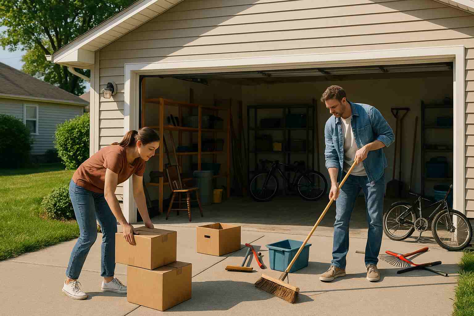 How to Clean Out a Garage: A Step-by-Step Guide