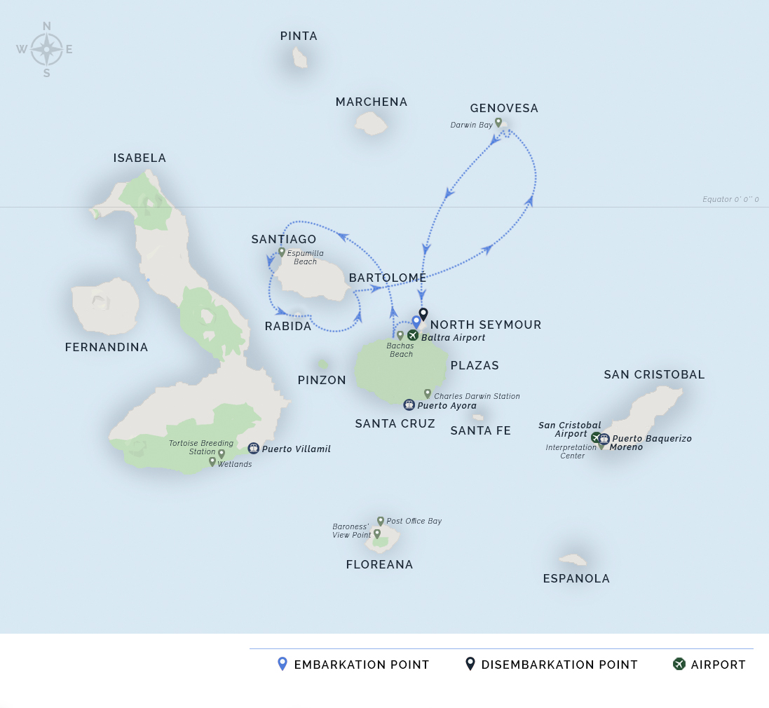 MV Santa Cruz II Galapagos Cruise | Ship Cabins, Dates, Prices 2021/22 ...
