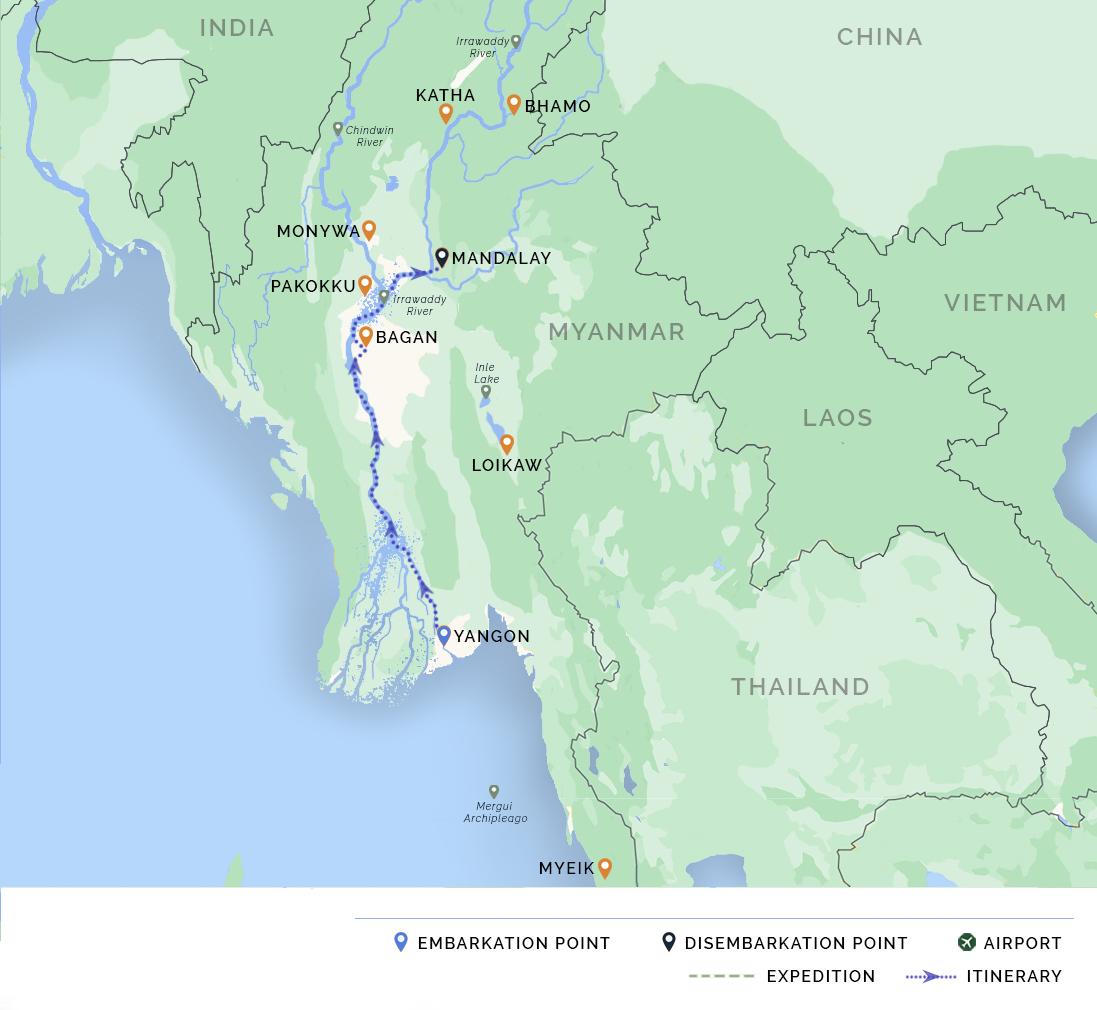 Irrawaddy Explorer Boat | Cruise Itineraries, Dates, Prices 2021/22 ...