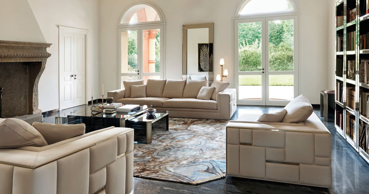 Babylon Sofa, Modular elements, Armchair, Chaise-longue, Low table ...