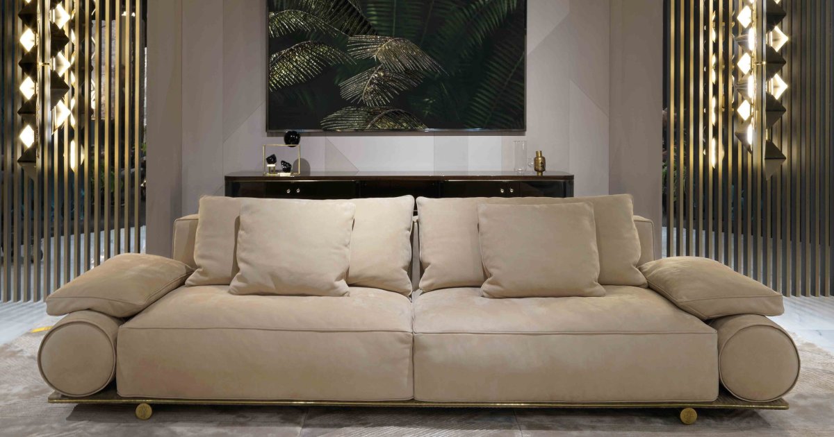 Donovan Roll Sofa, Modular elements - Sofas | Visionnaire