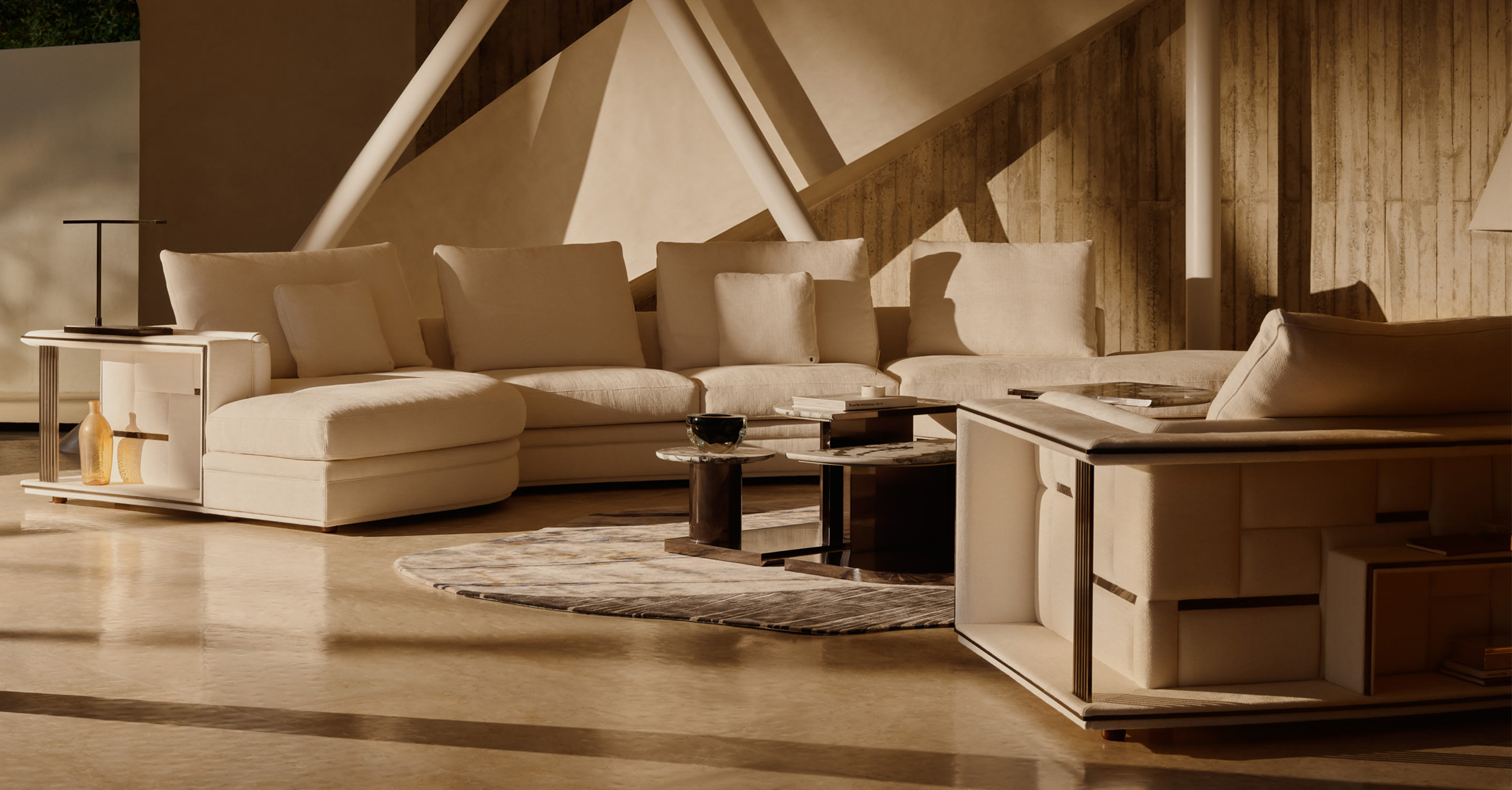 Babylon Rack Circle - Living room | Visionnaire
