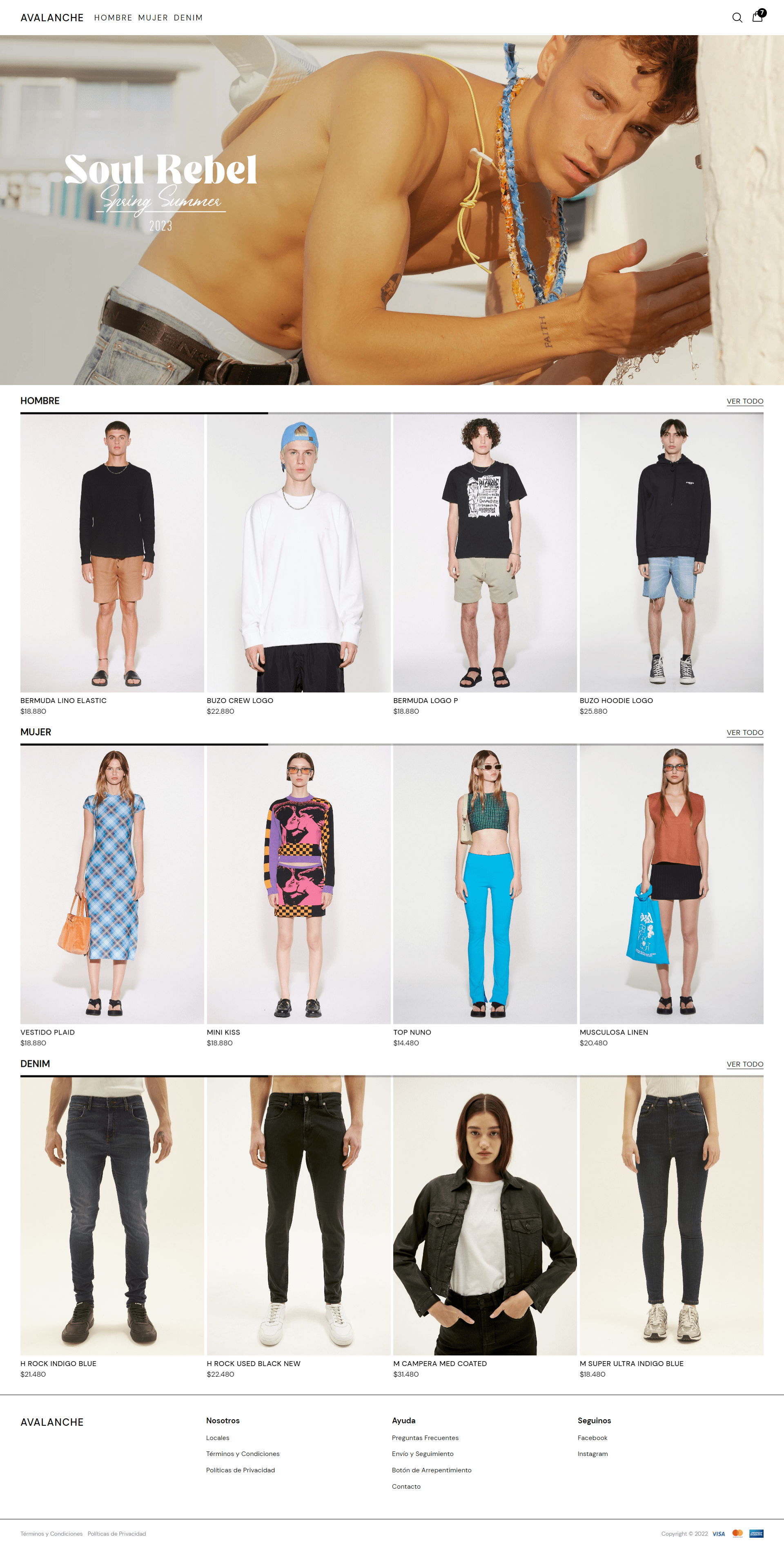 GitHub - rafaelmollad/avalanche: E-commerce para el curso de React de Coderhouse