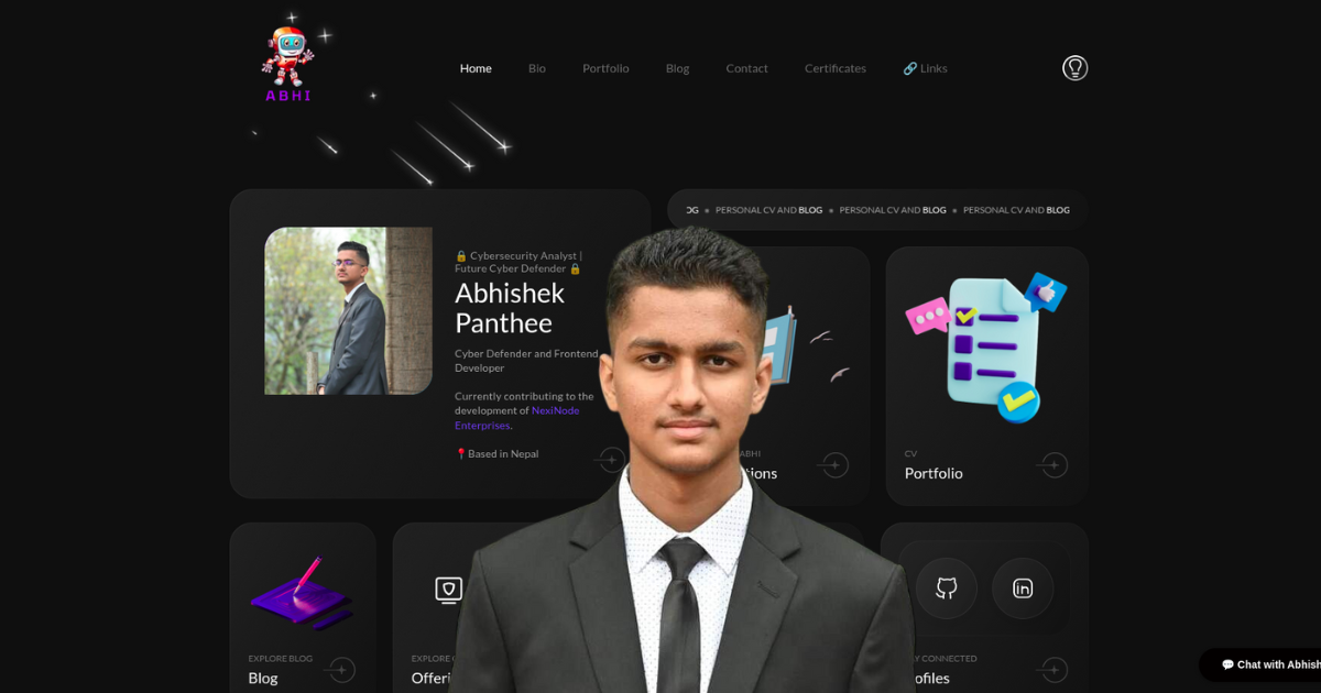 Abhishek Panthee - Personal Portfolio