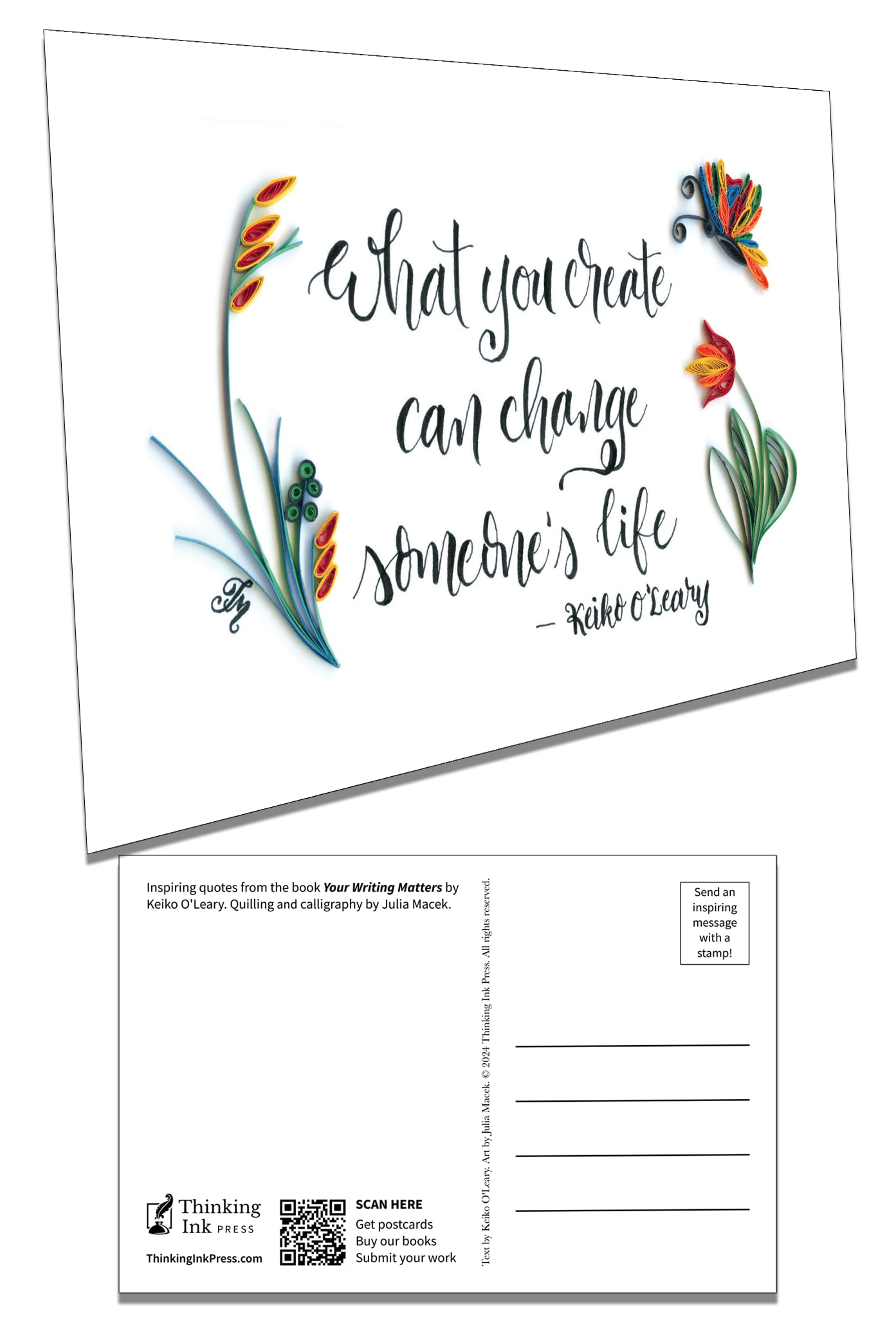 Writing Postcard Quotes Inspirational Quote Postcards Art Of Your