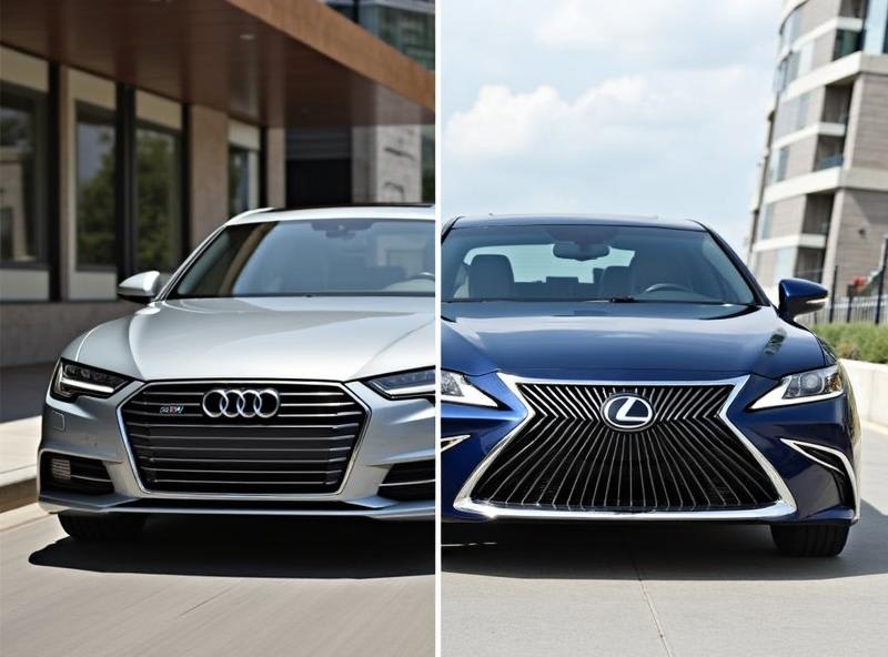 Audi A6 Vs. Lexus ES Showdown: Luxe Sedan Supremacy!