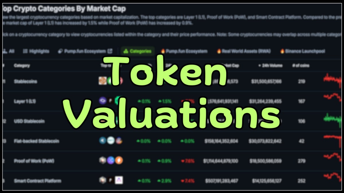 Valuing Crypto Tokens | Pluid Console