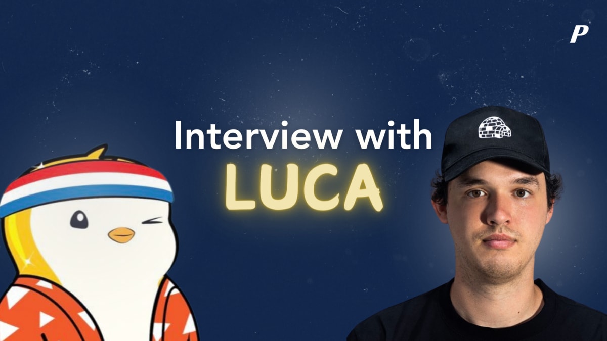 Interview with Luca, CEO of Pudgy Penguins | Pluid Console