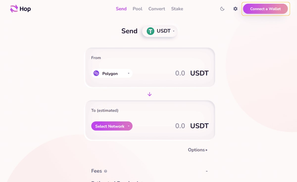 How to bridge assets on Hop Protocol | Pluid Console
