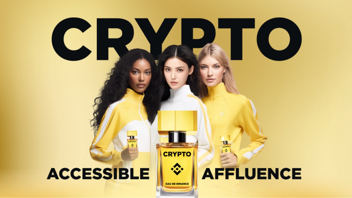 Binance Launches 'Crypto' Fragrance in Gender Inclusion Ca | Pluid Console