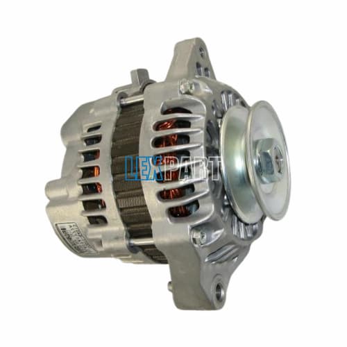 Alternator Mitsubishi 12V 60A 1-GROOVE 2P L-R IR/IF A1TA Case / Kubota ...