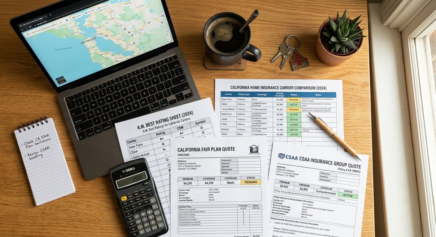 List of Homeowners Insurance Companies in California Still Writing in ...