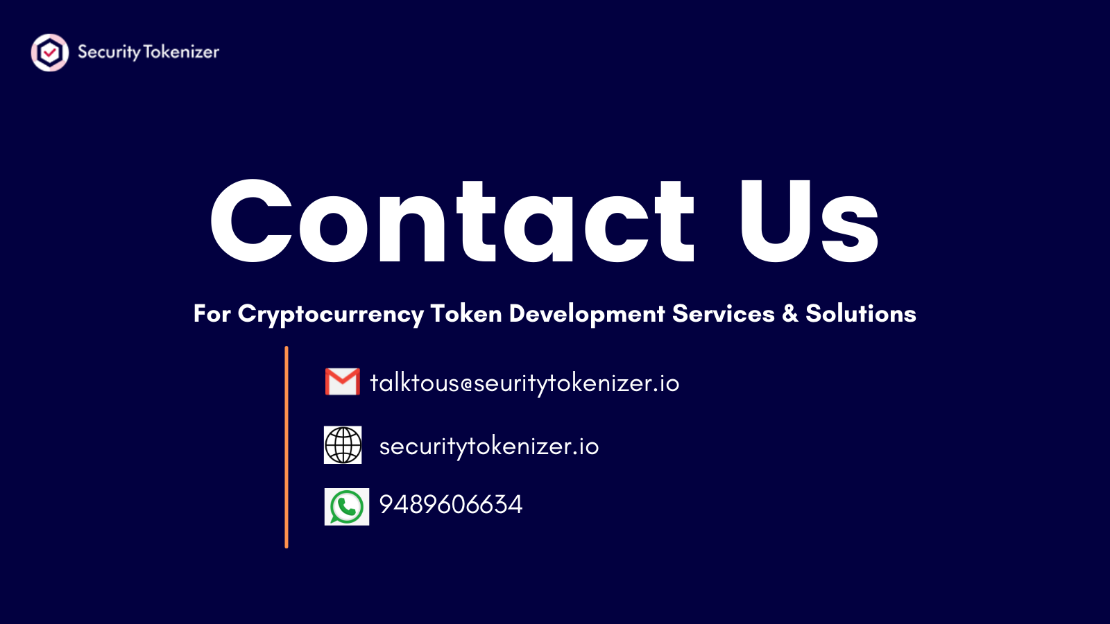 Contact Us For Token Development | SecurityTokenizer