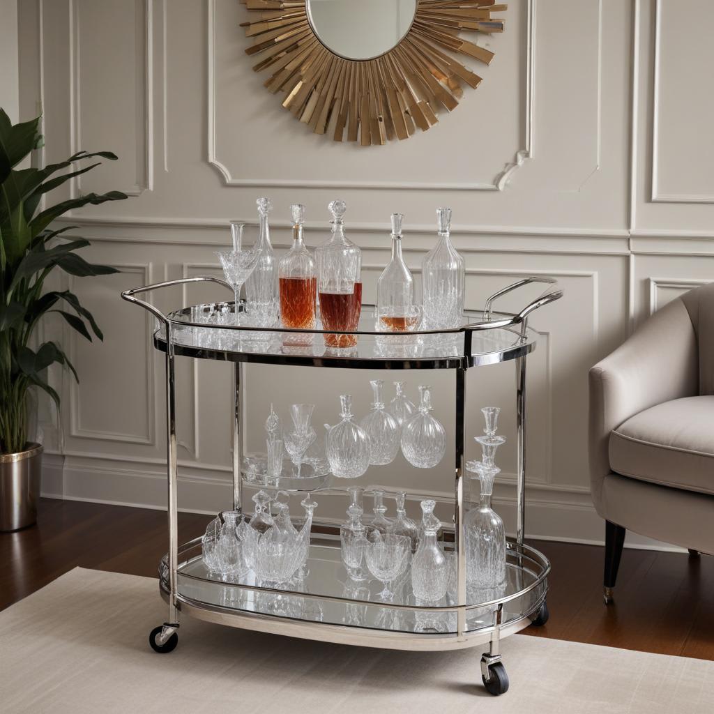Art Deco Bar Carts: A Timeless Blend of Elegance and Functionality