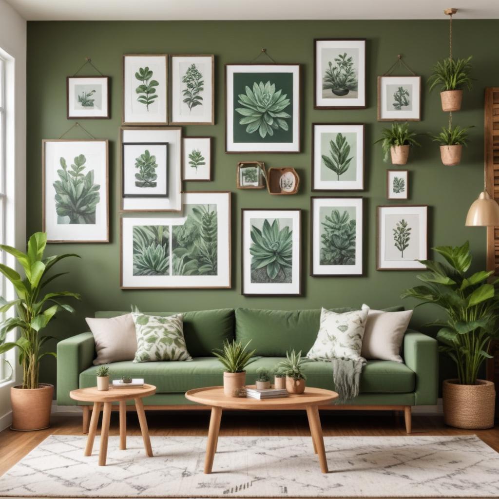 Green Gallery Wall Ideas: Eco-Friendly Art Display Solutions for ...