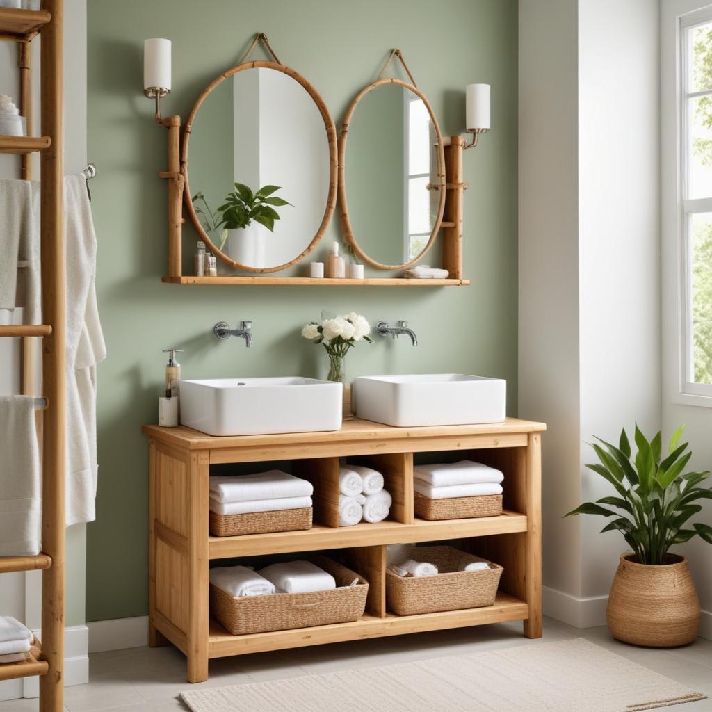 Eco Friendly Bathroom Vanity Storage: Sustainable Organization ...