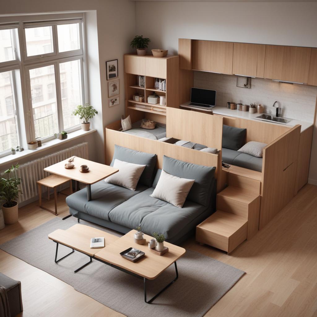 What are some multifunctional furniture pieces for small apartments?