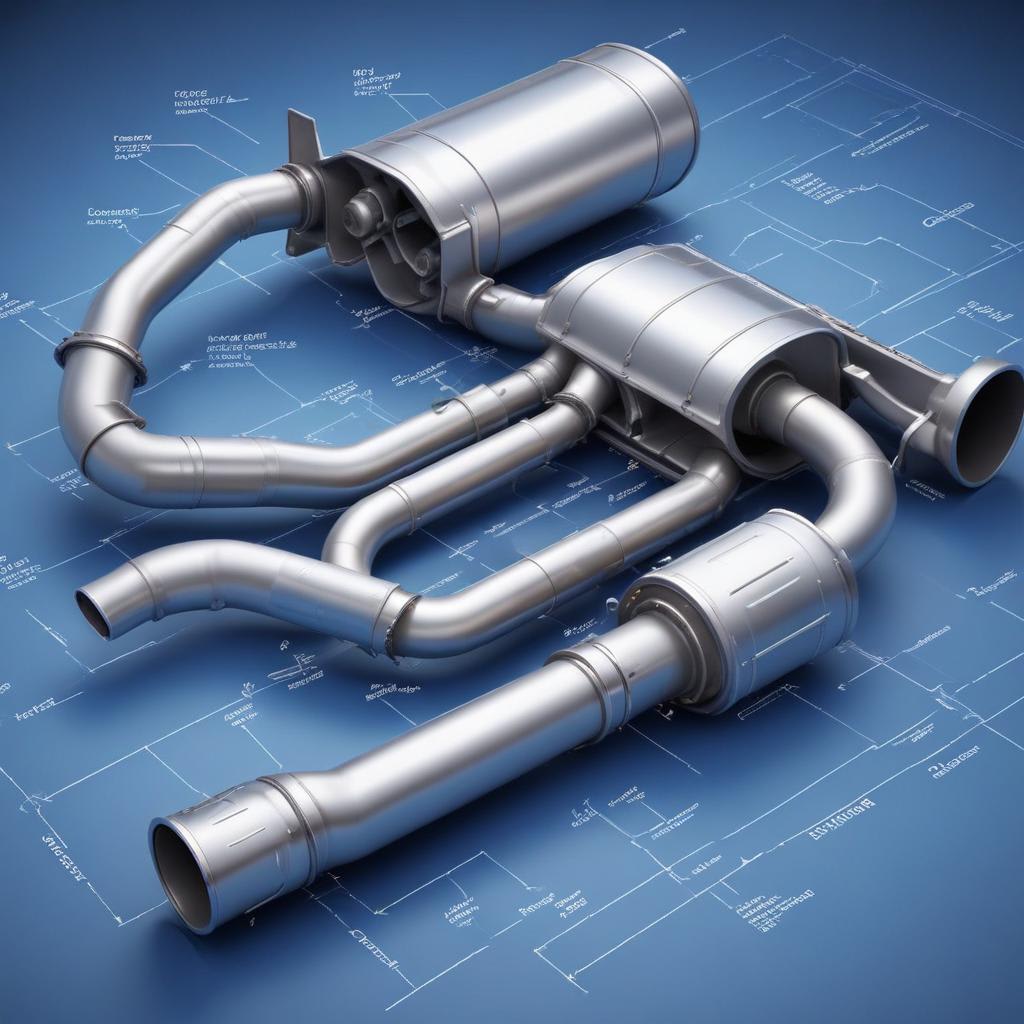 Where can I Find a Diagram of a Full Car Exhaust System?