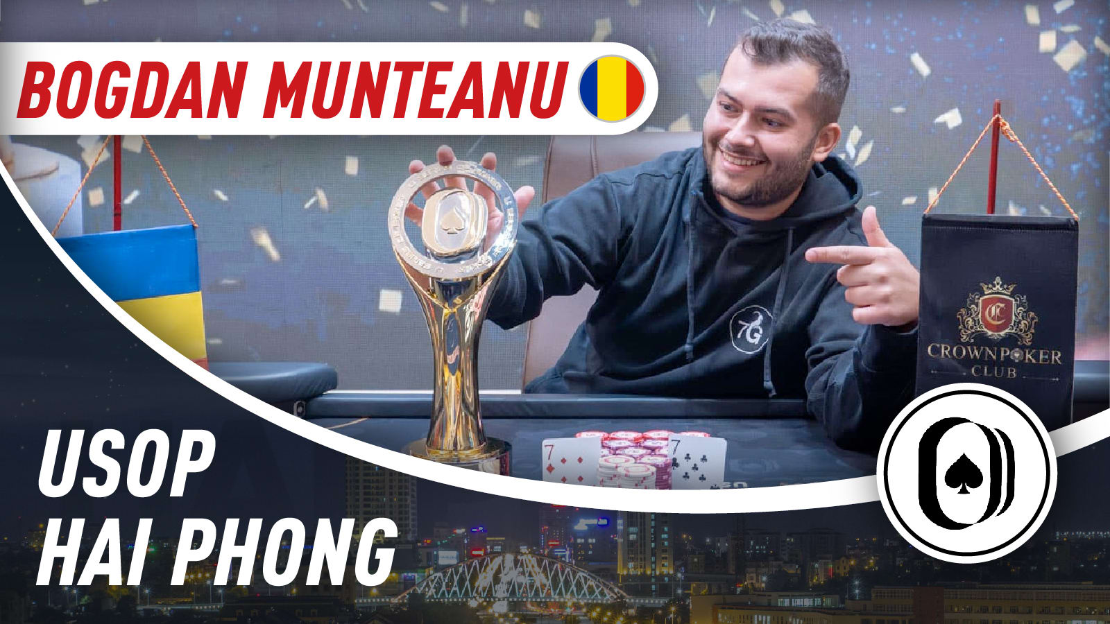 Bogdan Munteanu Wins Elite Trophy At USOP Hai Phong High Roller Championship - SOMUCHPOKER