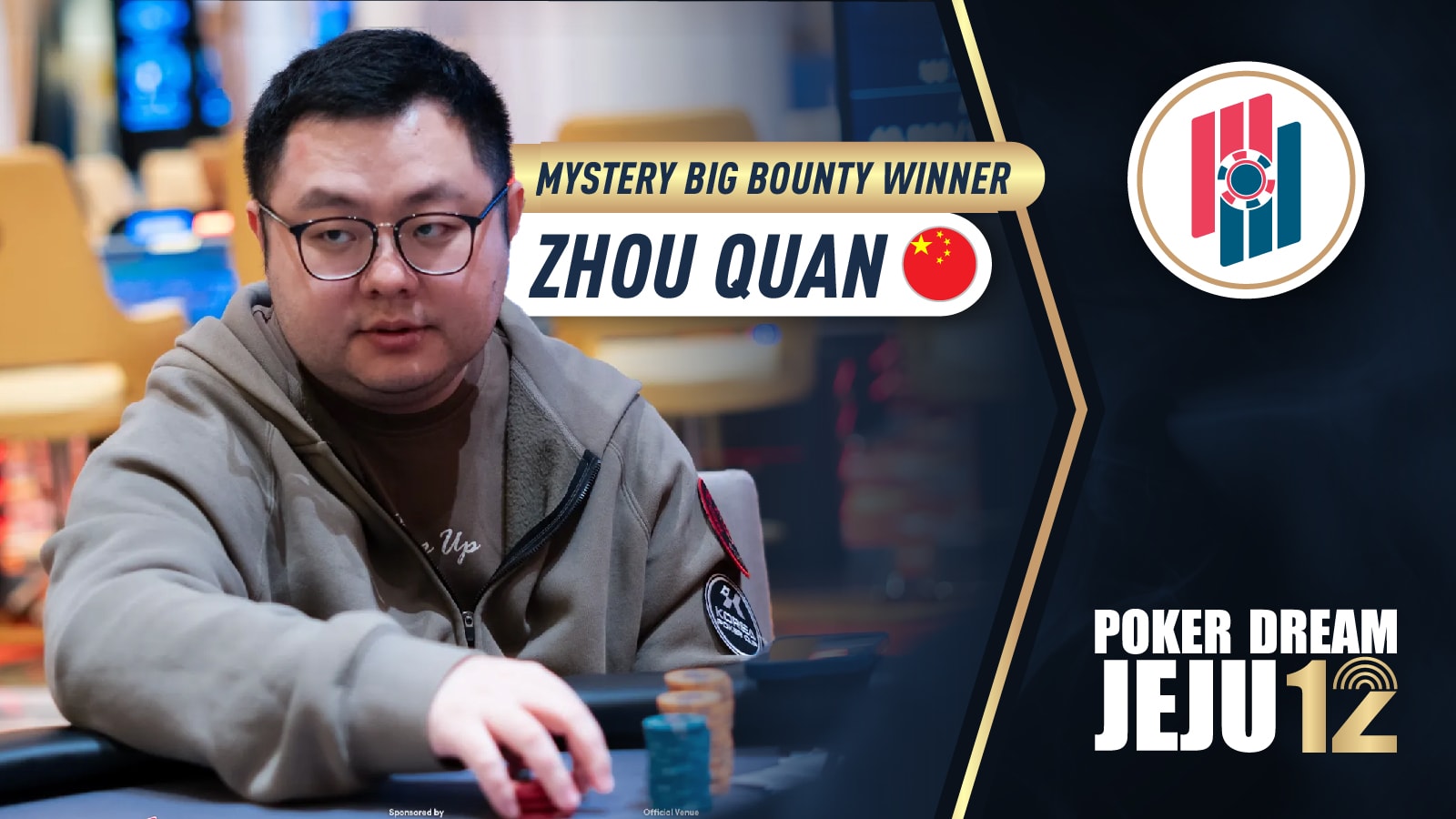 Poker Dream Jeju 12:Zhou Quan Triumphs in Mystery Big Bounty