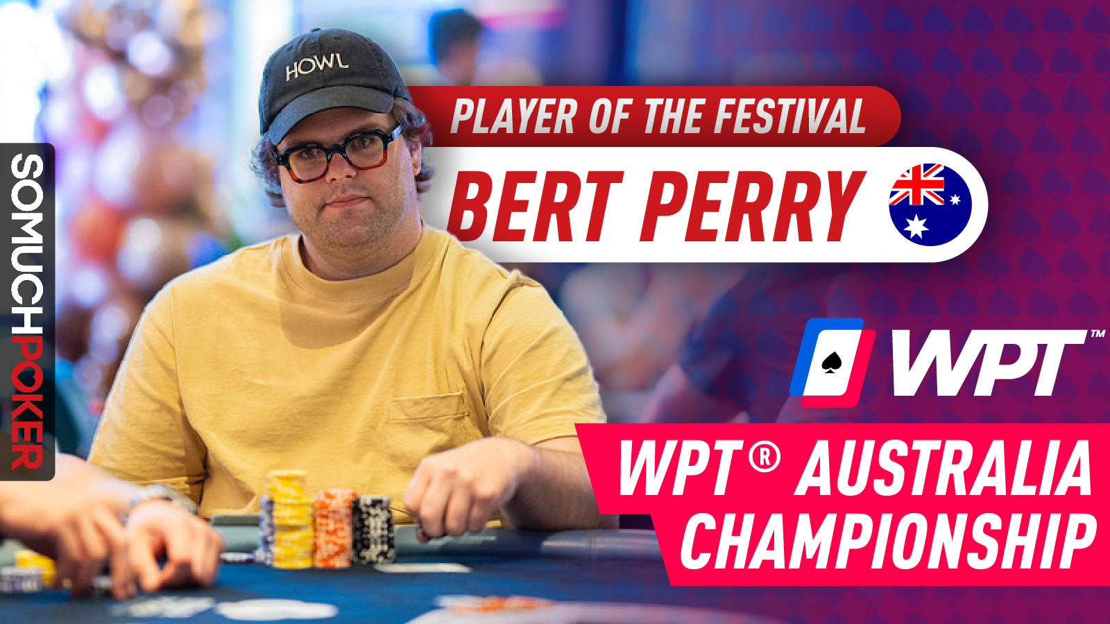 Bert Perry Wins Player of The Festival at WPT Australia Championship With Four Deep Runs ...