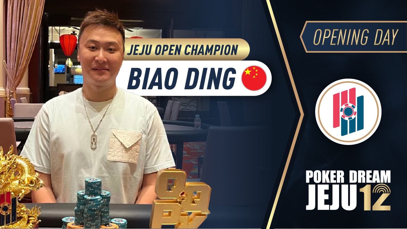 Elite Players Descend Upon Poker Dream Jeju As Liu Chun Keat And Biao Ding Win Opening Events ...