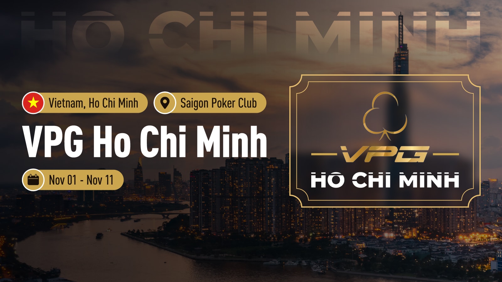 Vietnam Poker Games 2024 : Live Festival in Ho Chi Minh City
