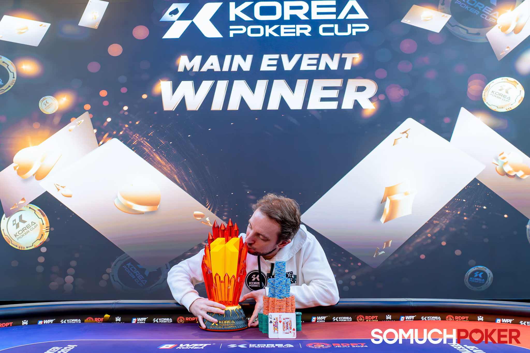 Joris Michl Bags Korea Poker Cup Main Event Title; Chen Yu Hung Wins Jeju Cup - SOMUCHPOKER