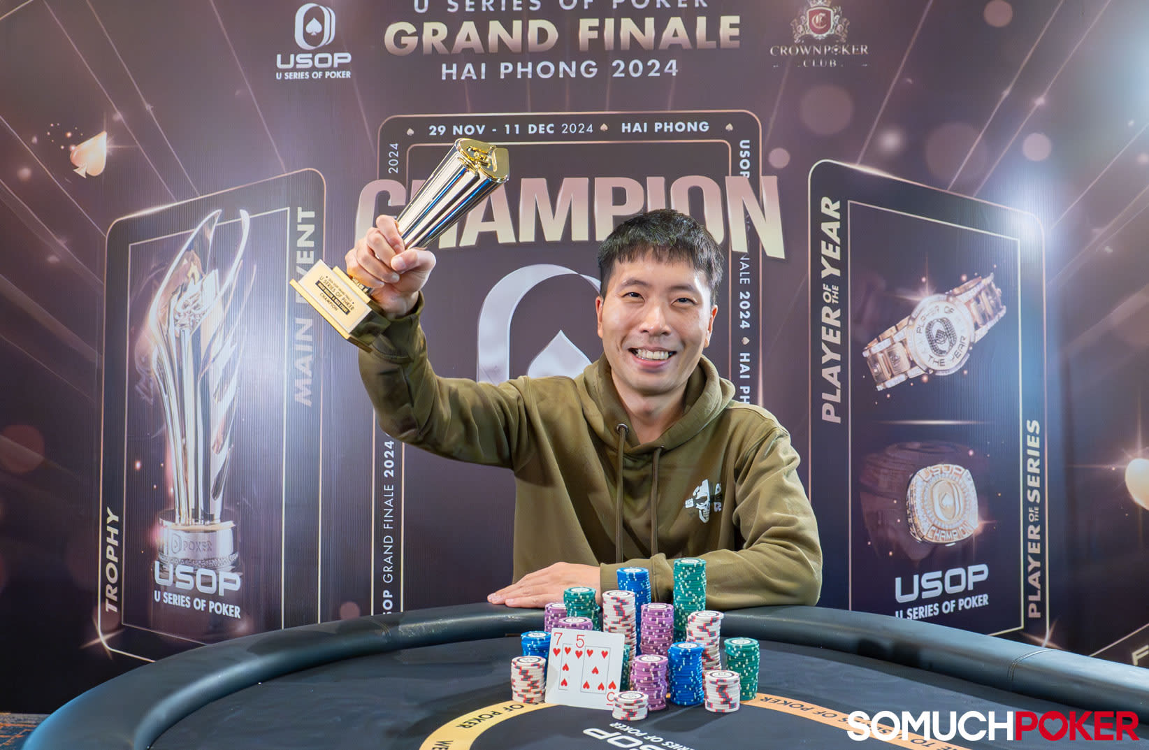 USOP Grand Finale 2024: Hon Cheong Lee Wins High Roller 6-Max; Mini ...
